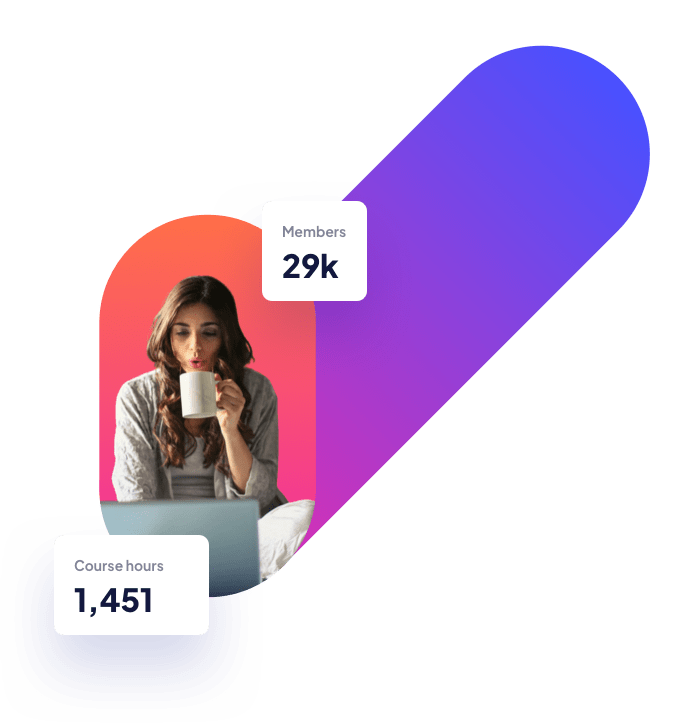 Skilled e-learning landing page